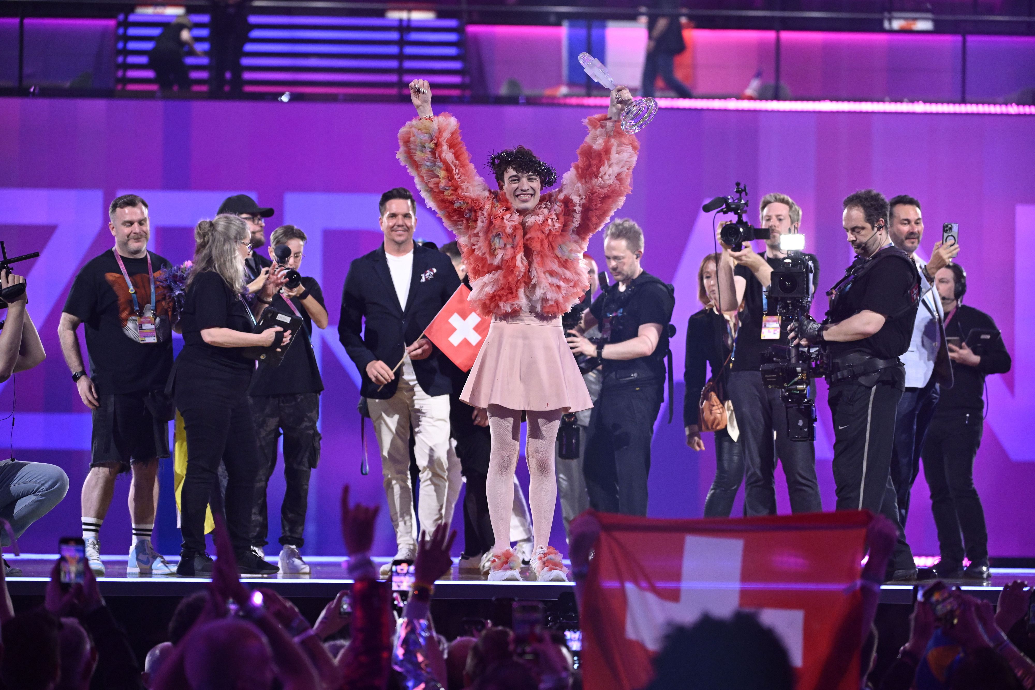 Fotogallery - La Svizzera con Nemo trionfa all'Eurovision 2024