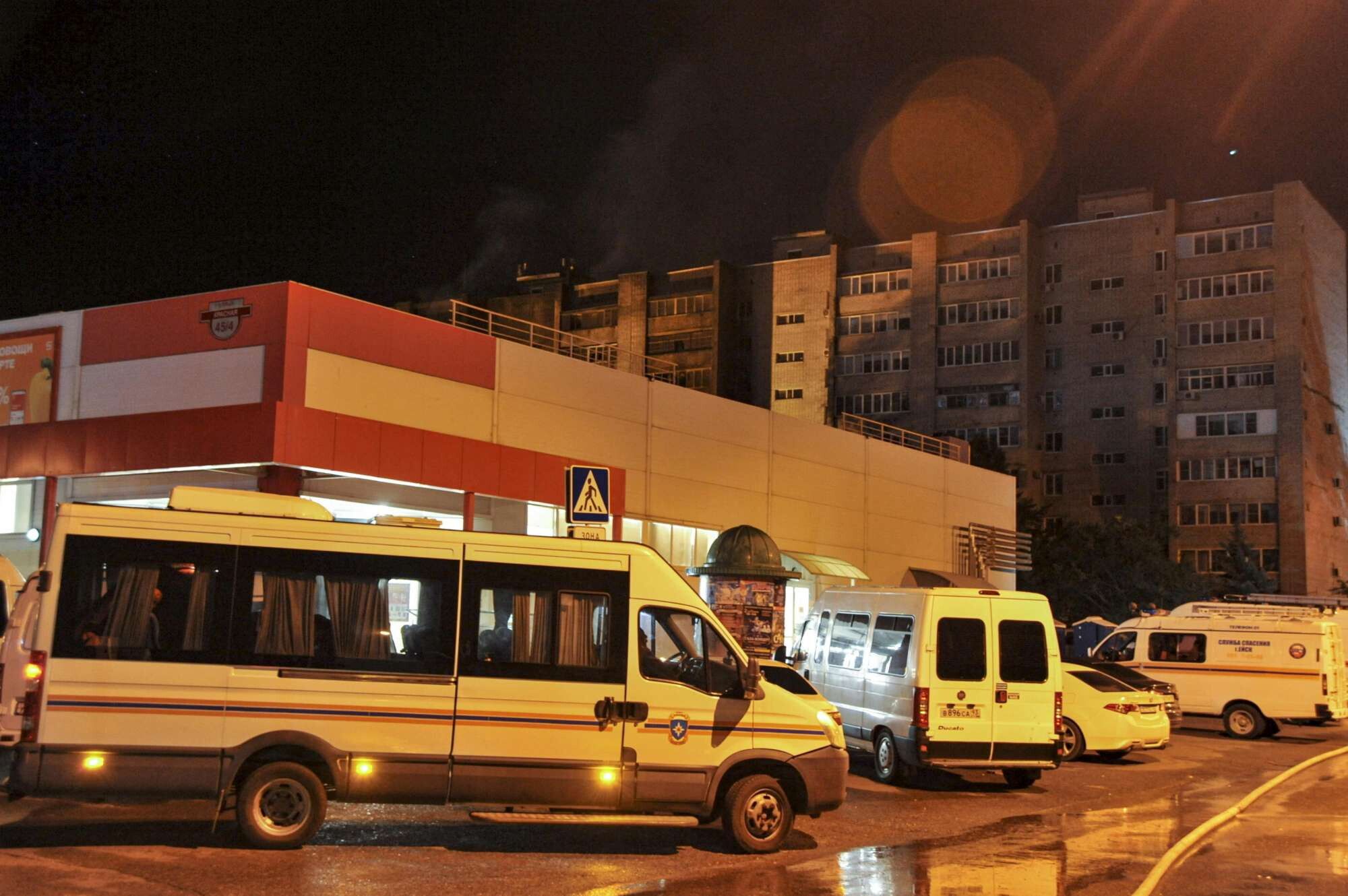 Jet russo si schianta sulle case a Yeysk - Tgcom24