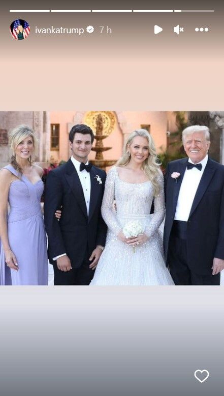 Le nozze di Tiffany Trump, guarda le foto della cerimonia a Mar-a-Lago ...