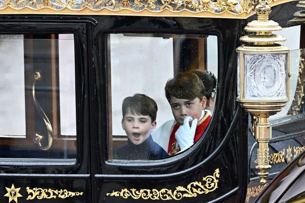 Trooping the Colour, principino Louis e giallo della... puzzetta