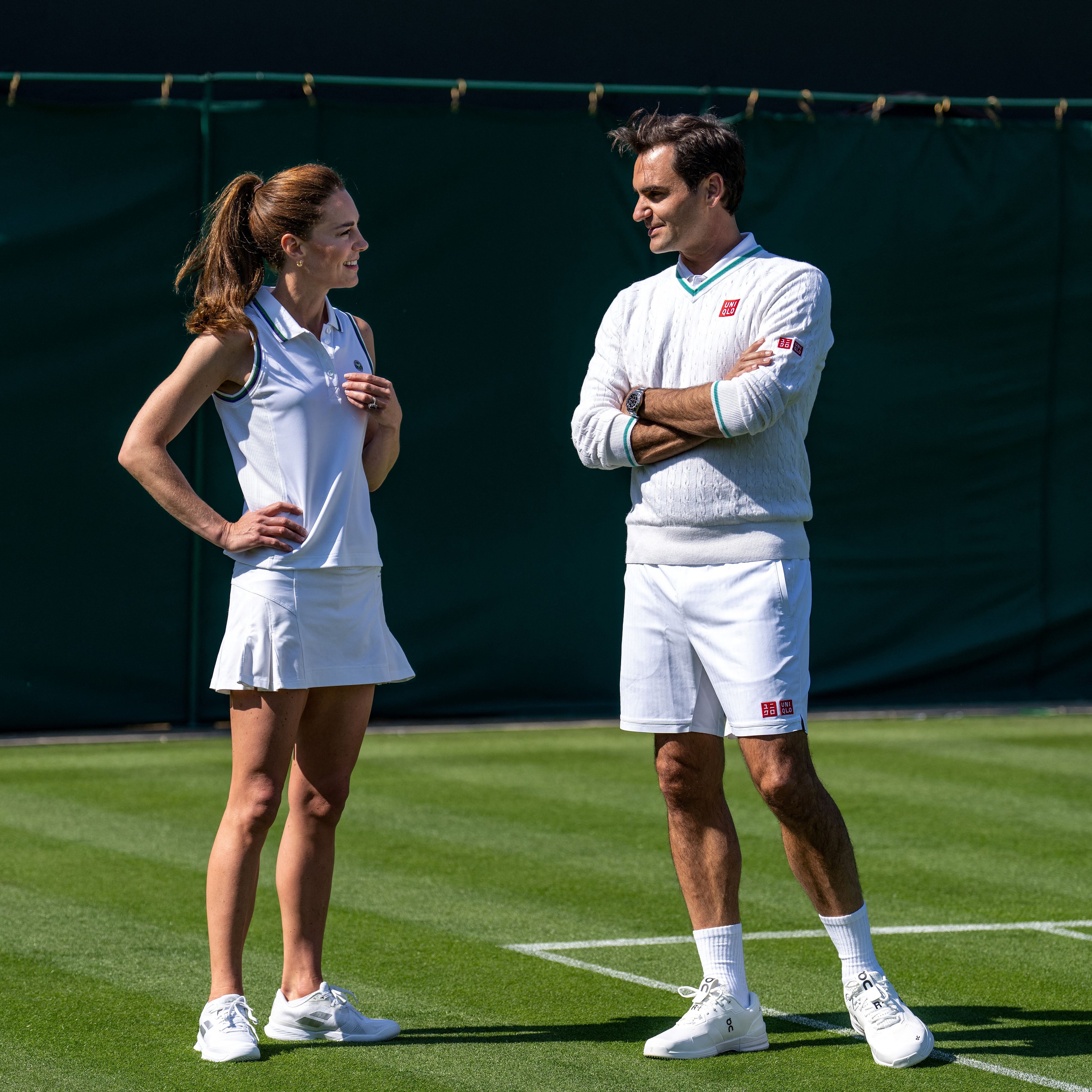 Wimbledon, Roger Federer e David Beckham: i look a confronto