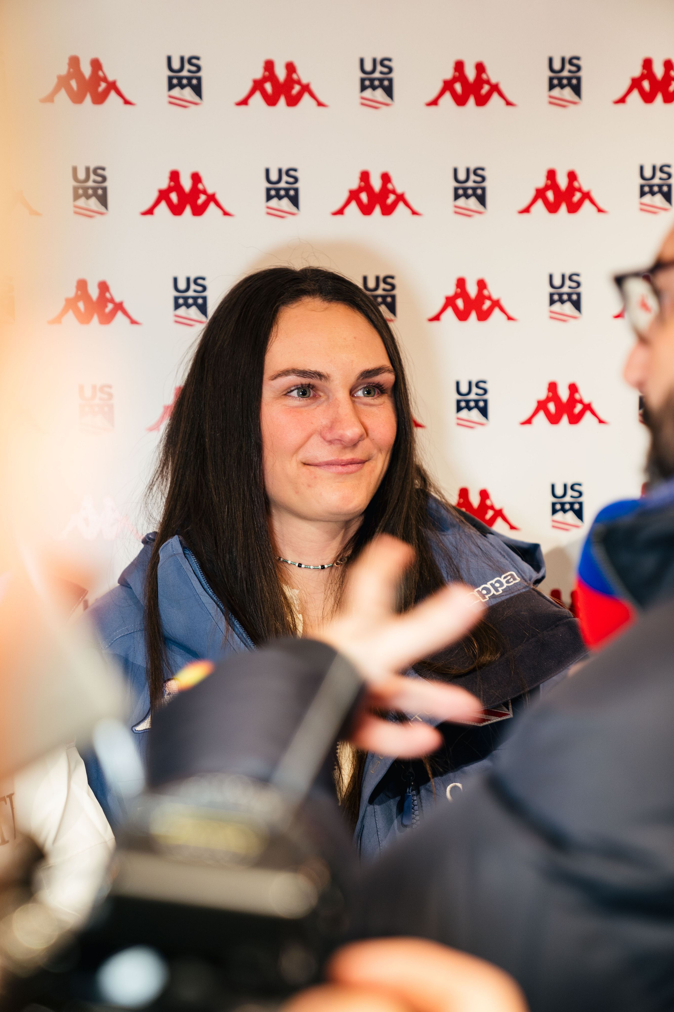 Cortina, la nazionale Usa di sci con Kappa