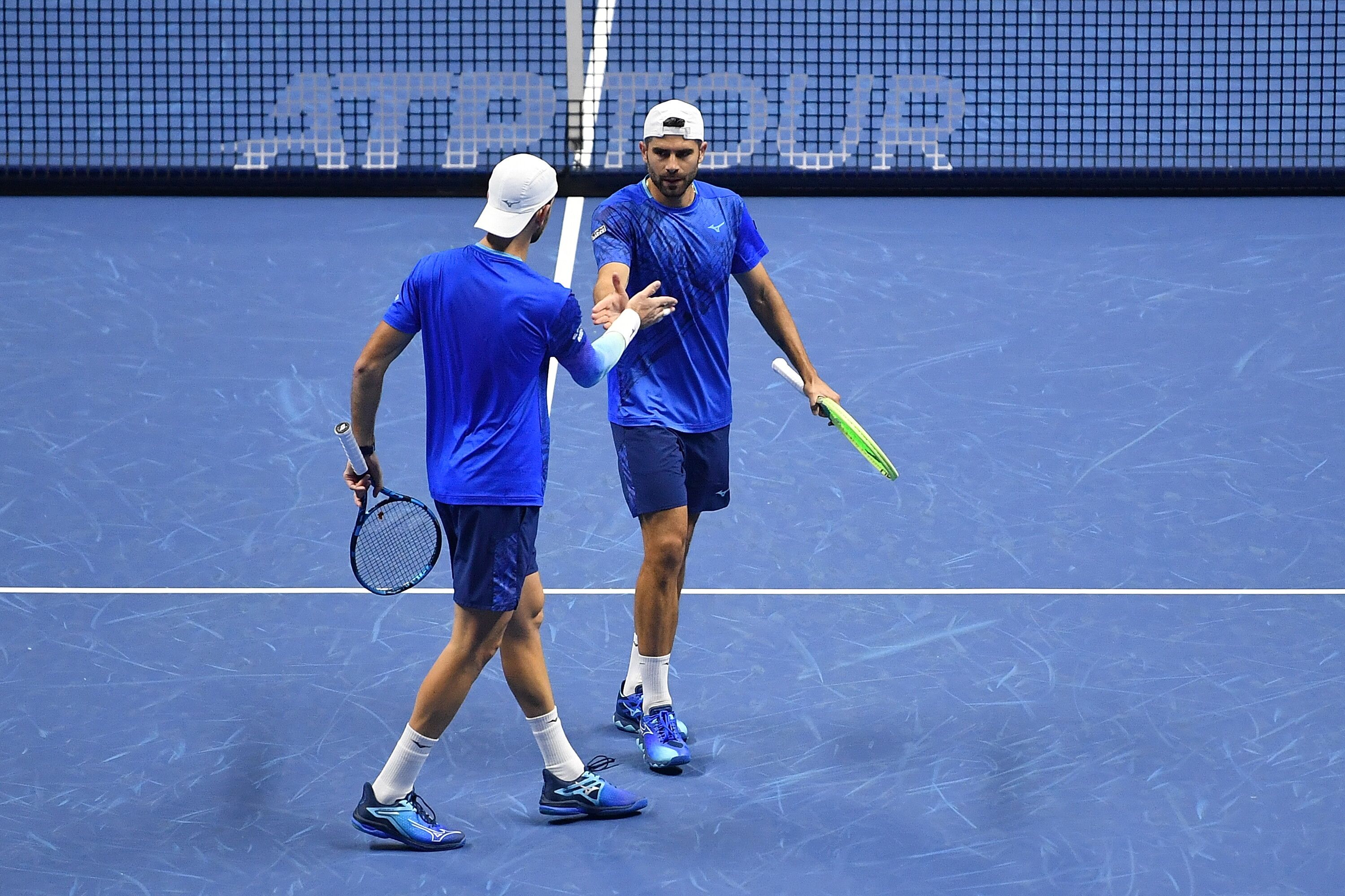 Atp Finals, le immagini del match di Bolelli e Vavassori contro Krawietz-Puetz