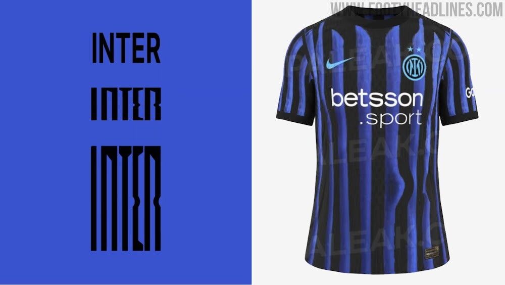 Inter, la prima maglia per la stagione 2025/26: ecco le prime immagini