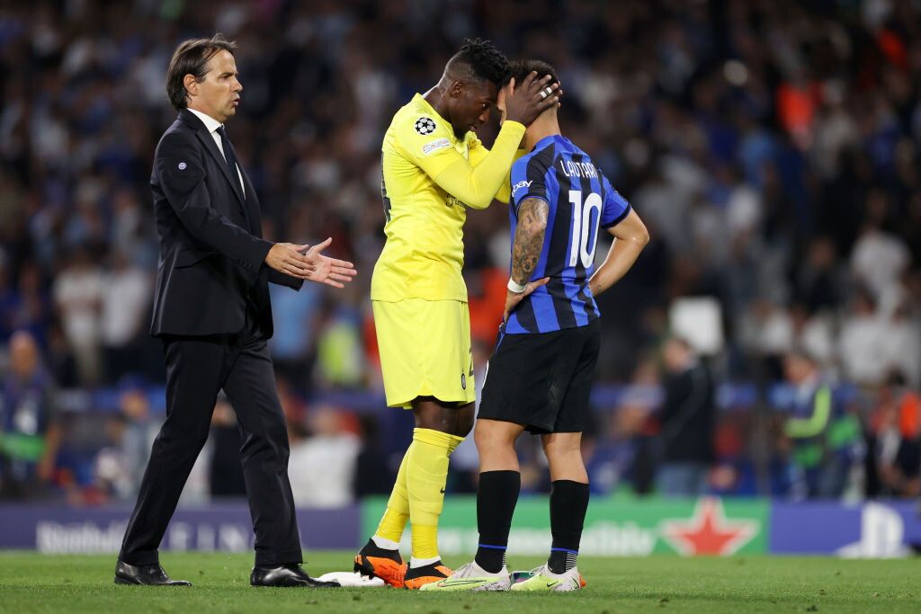 Inter, Lautaro Martinez in lacrime dopo la finale di Champions persa