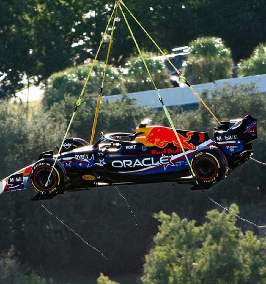 Red Bull, livrea speciale ad Austin