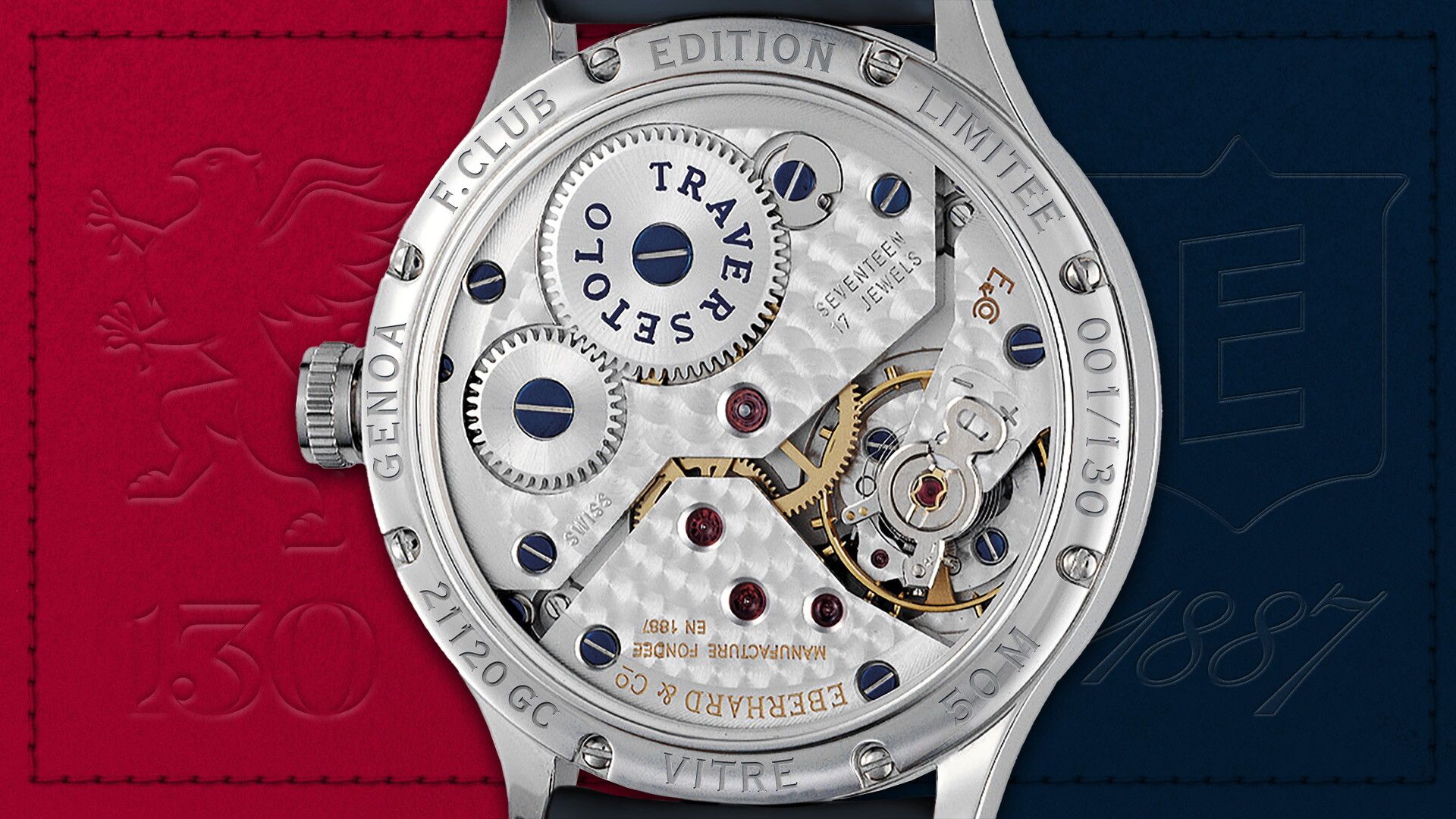 Il Genoa celebra i 130 anni di storia: arriva un orologio esclusivo