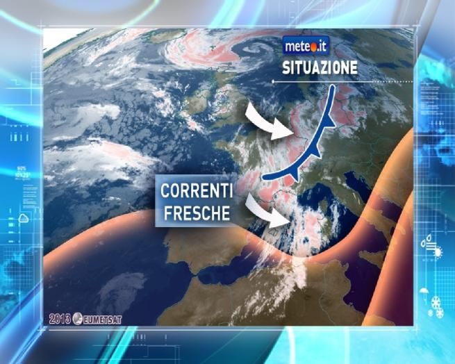Lunedì Italia divisa in due, da mercoledì caldo dovunque - Tgcom24