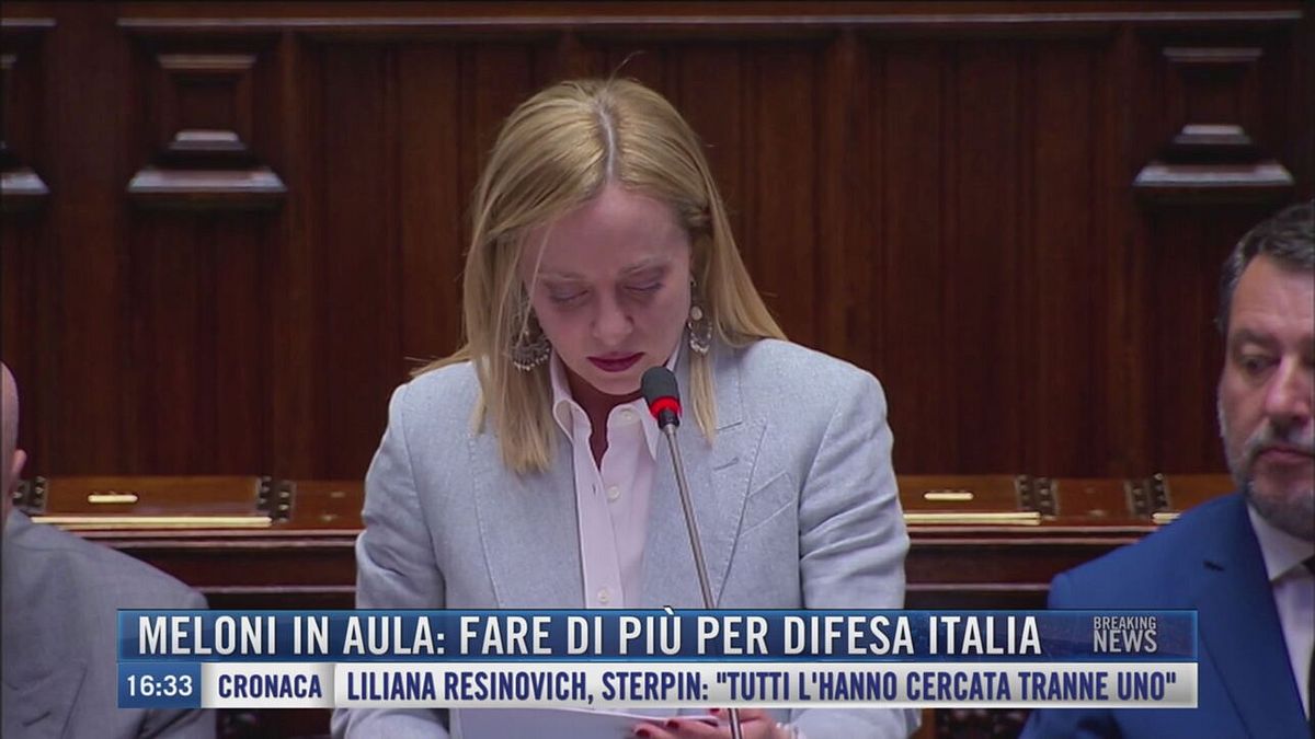 Breaking News delle 16.00 | Meloni in aula: fare di più per difesa ...