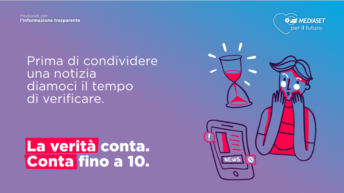 Al via la nuova campagna “La verità conta, conta fino a 10!”