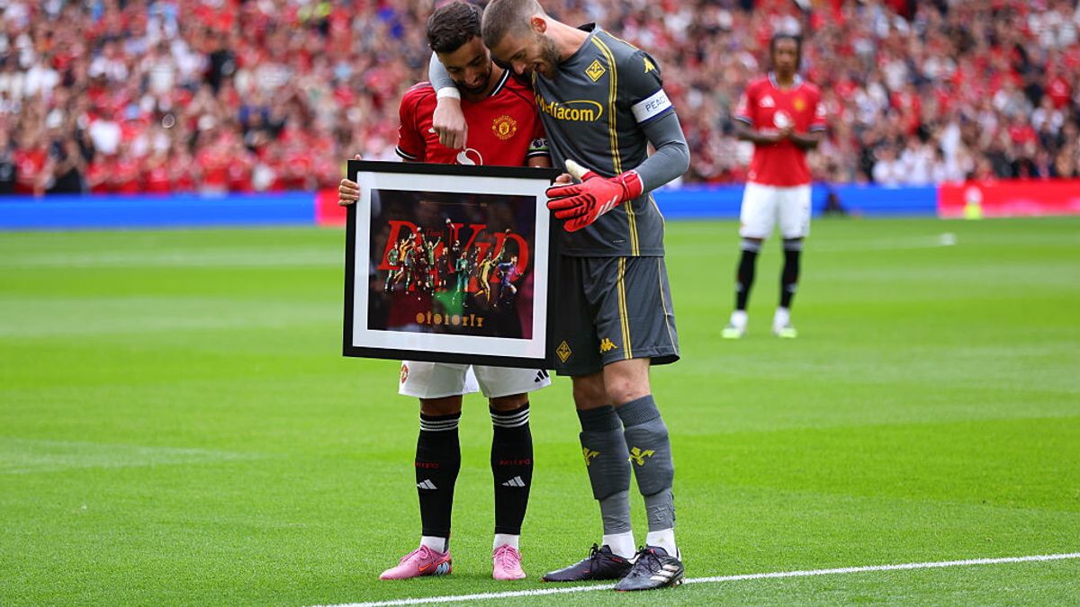 De Gea torna a Manchester: premiato prima di United-Fiorentina