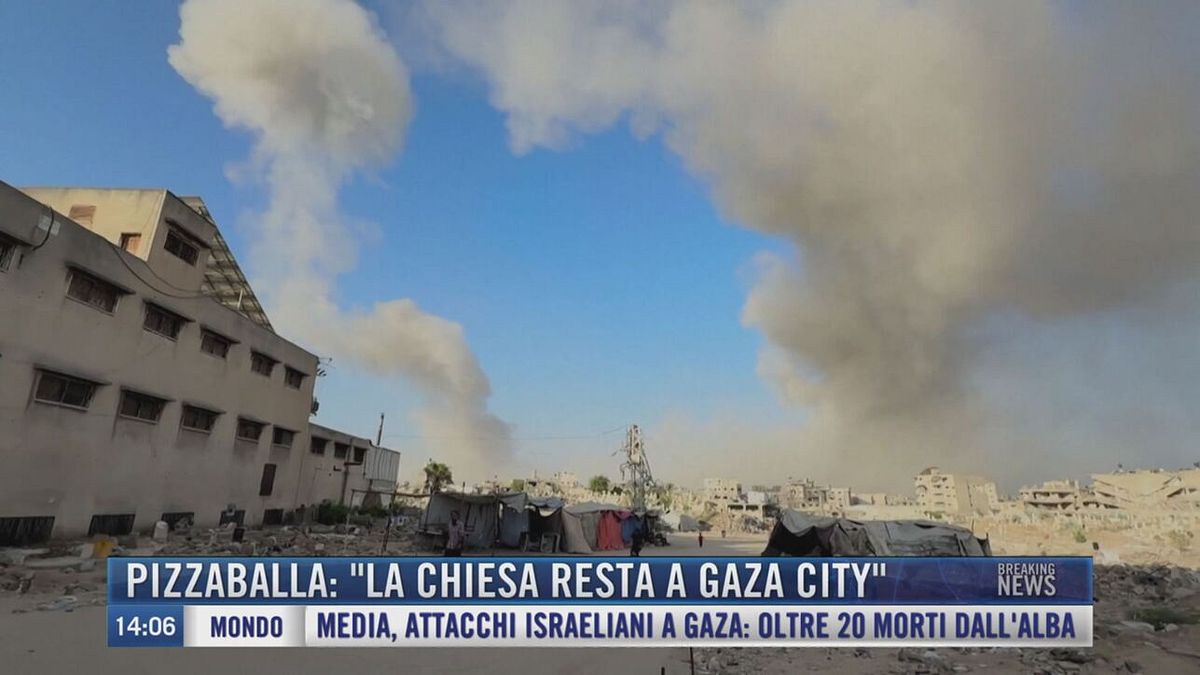 Breaking News delle 14.00 | Pizzaballa: "La Chiesa resta a Gaza city ...