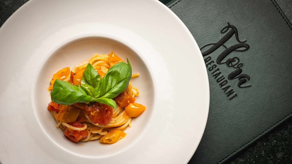 Spaghettoni ai tre pomodori di Chef Massimo Piccolo