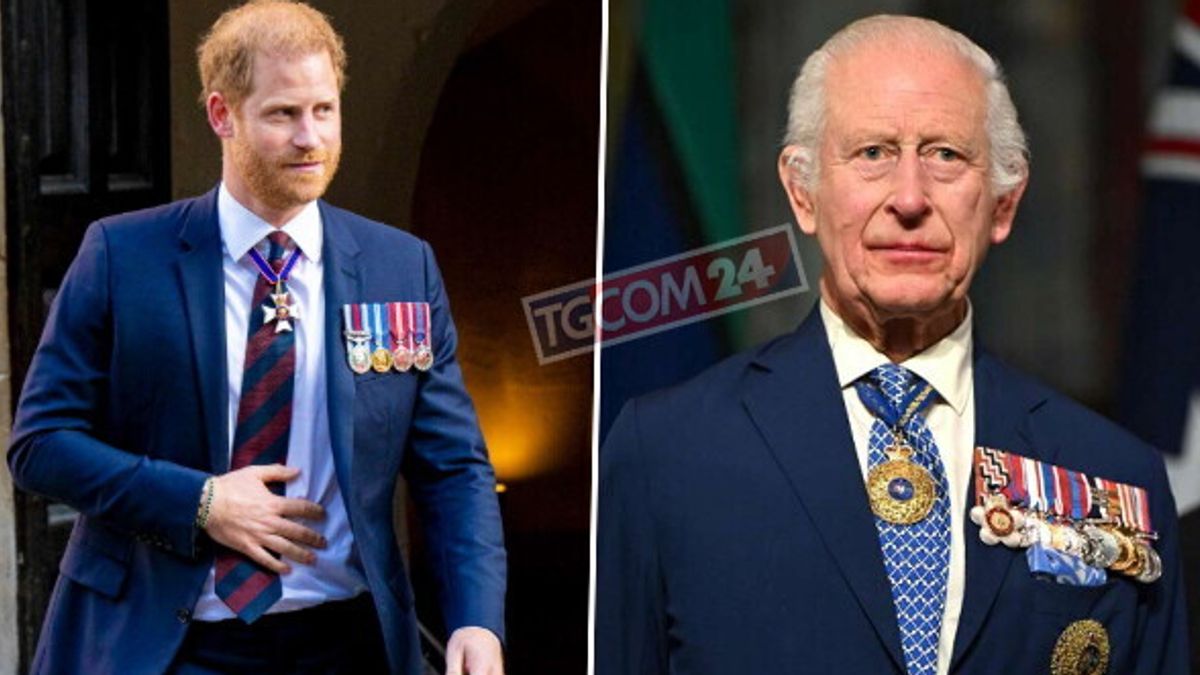 Il principe Harry da re Carlo nella residenza di Clarence House