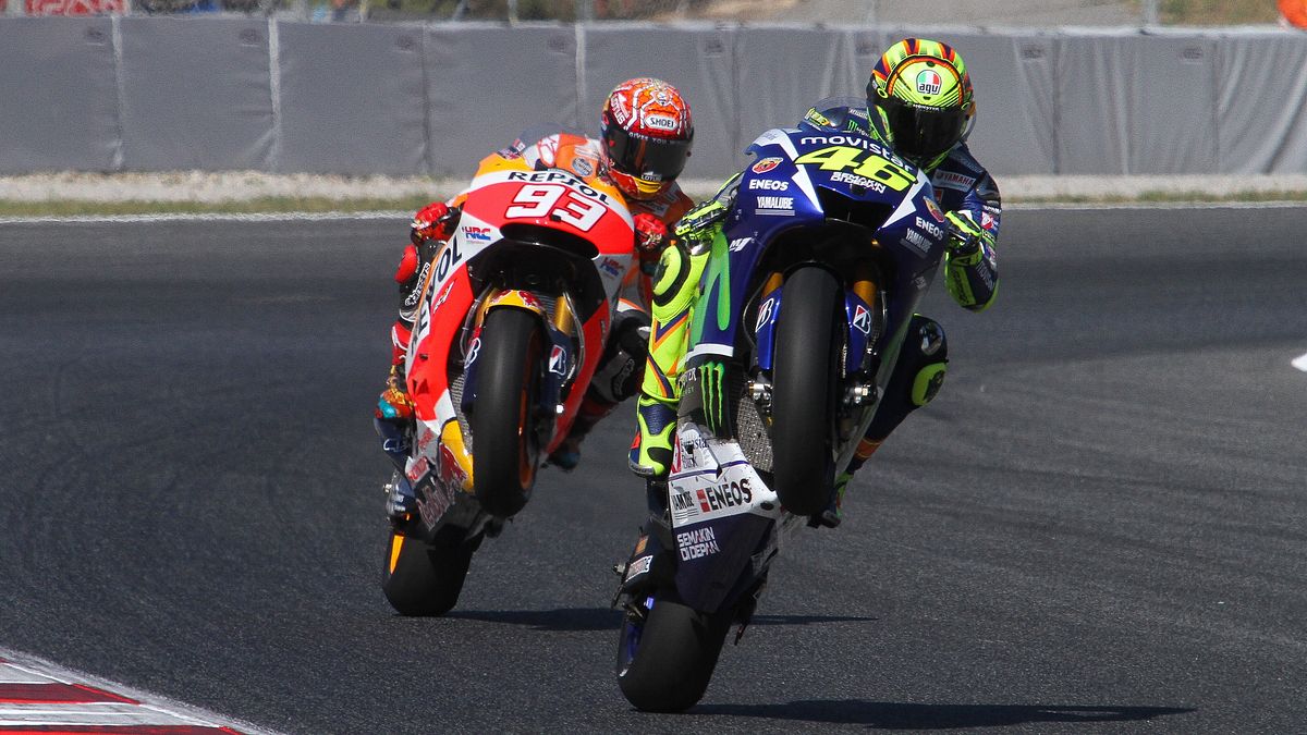 Marc Marquez come Vale Rossi: ma chi è il migliore?
