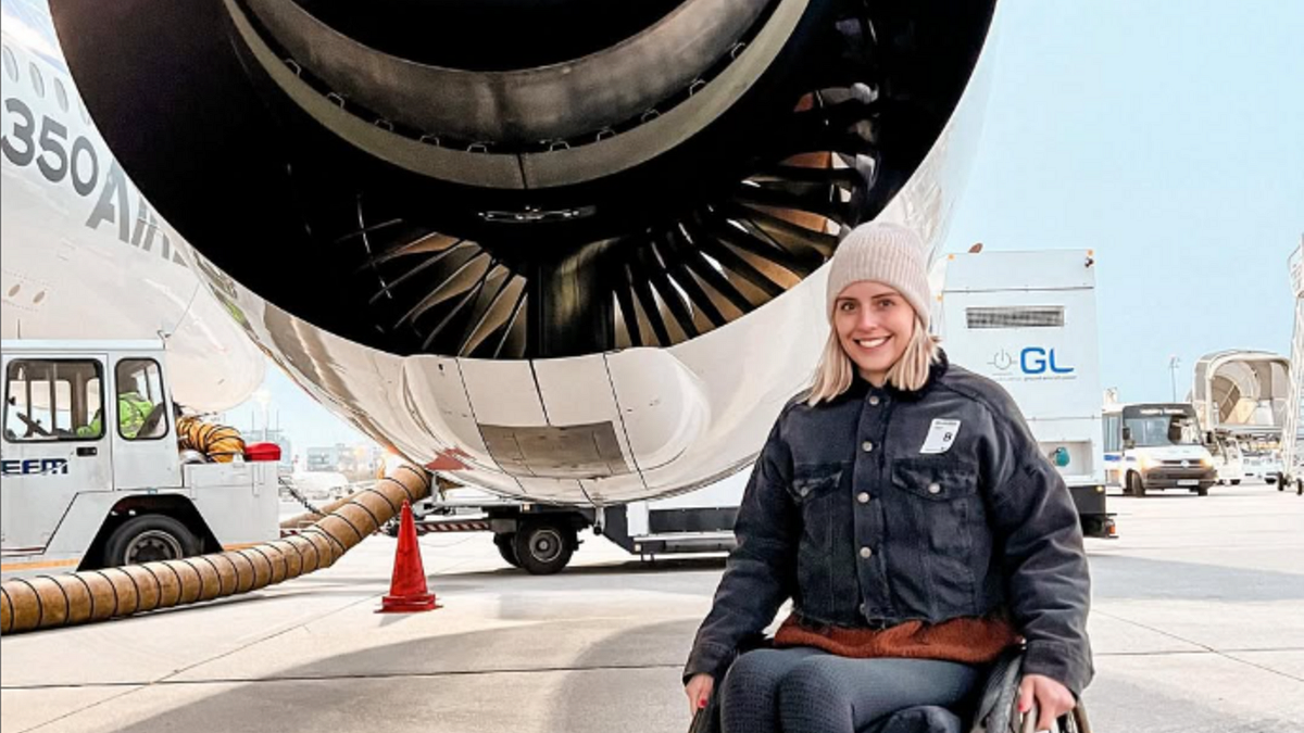 Michaela Benthaus, prima astronauta disabile a volare nello spazio