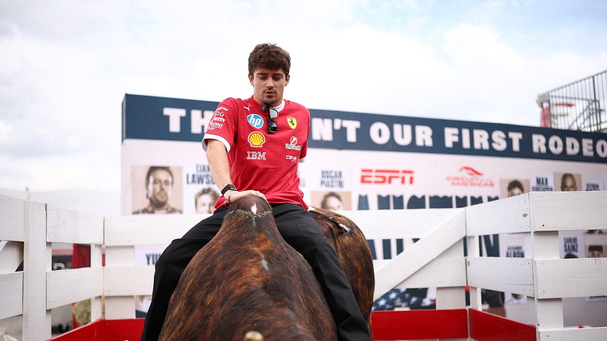 Leclerc doma il toro prima del GP