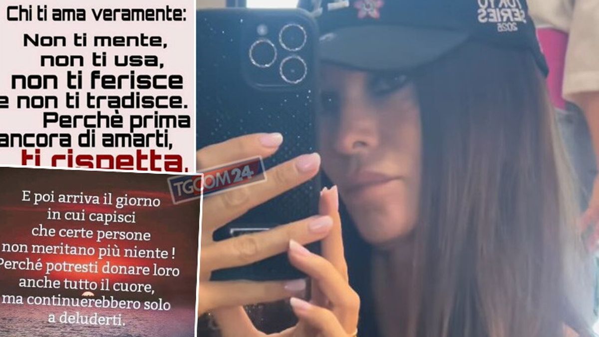 Manuela Arcuri si separa dal marito e in un post parla di tradimento
