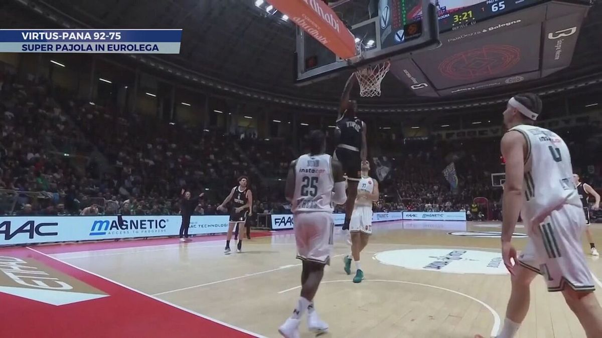 Virtus-Pana 92-75 - SportMediaset