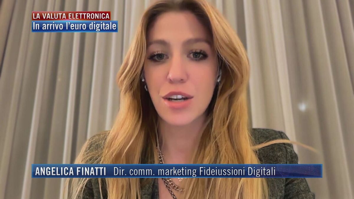 In arrivo l'euro digitale: l'intervista ad Angelica Finatti - Tgcom24