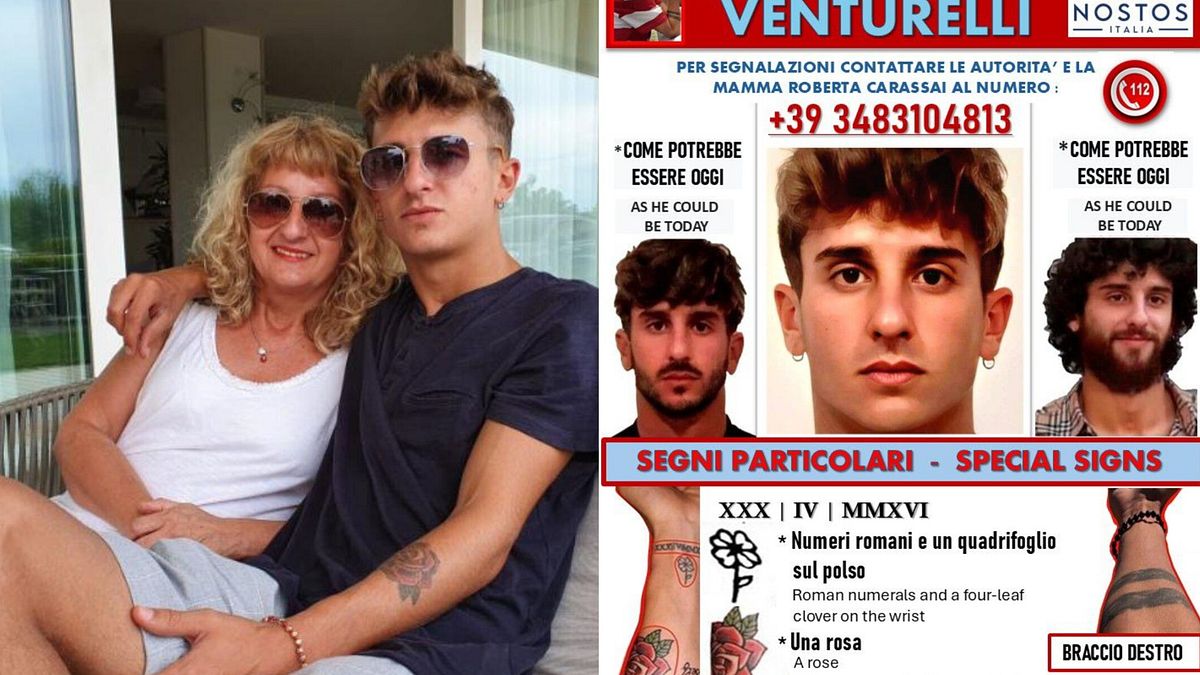 Scomparsa di Alessandro Venturelli, segnalazioni da Torino