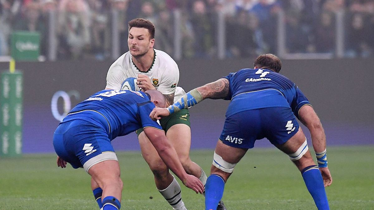 Rugby: Italia ko 32-14 nel test match col Sudafrica