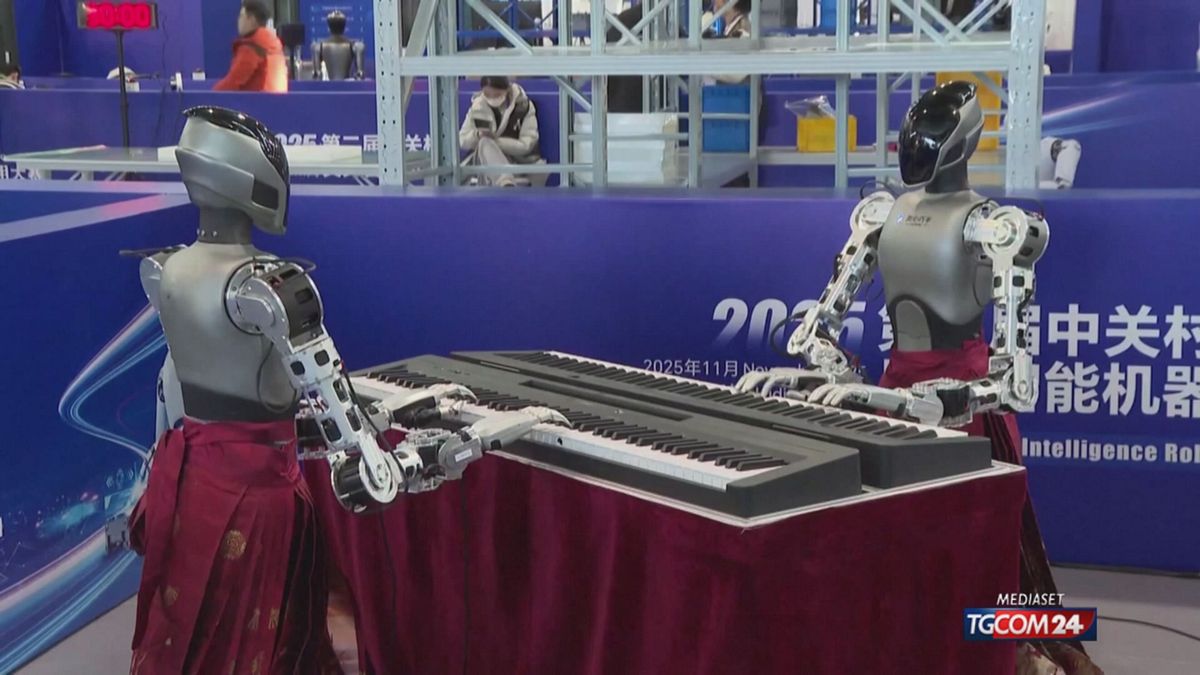 Cina, le finali dell'annuale gara tra robot si concludono a Pechino