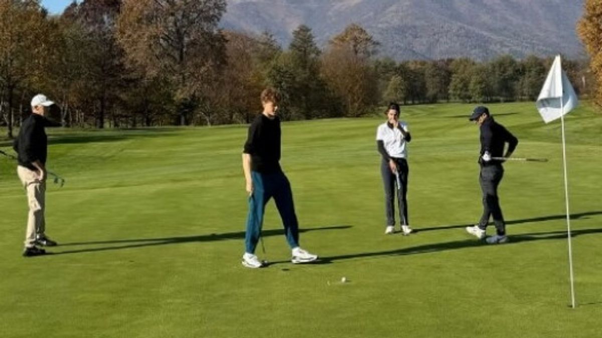 Sinner: relax e partite a golf dopo la vittoria alle Finals