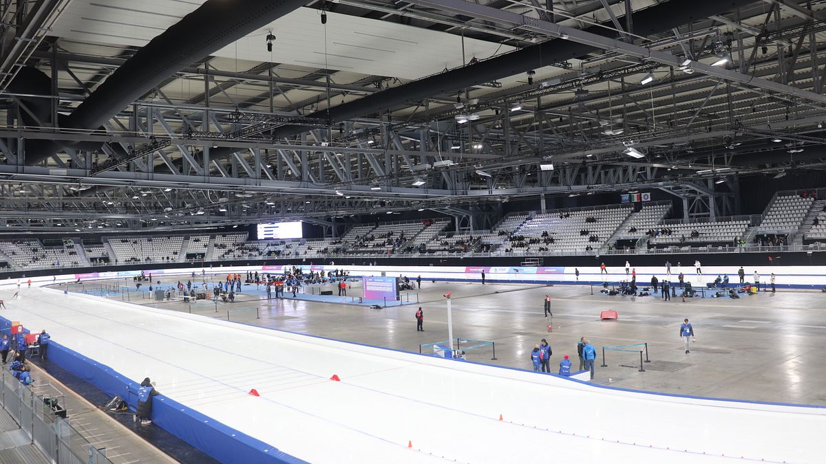 Milano-Cortina 2026, inaugurato il Milano Speed Skating Stadium