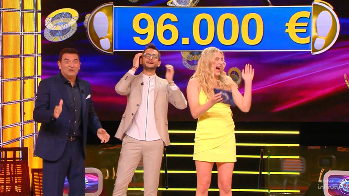 "Caduta Libera", il campione Enrico vince 96 mila euro