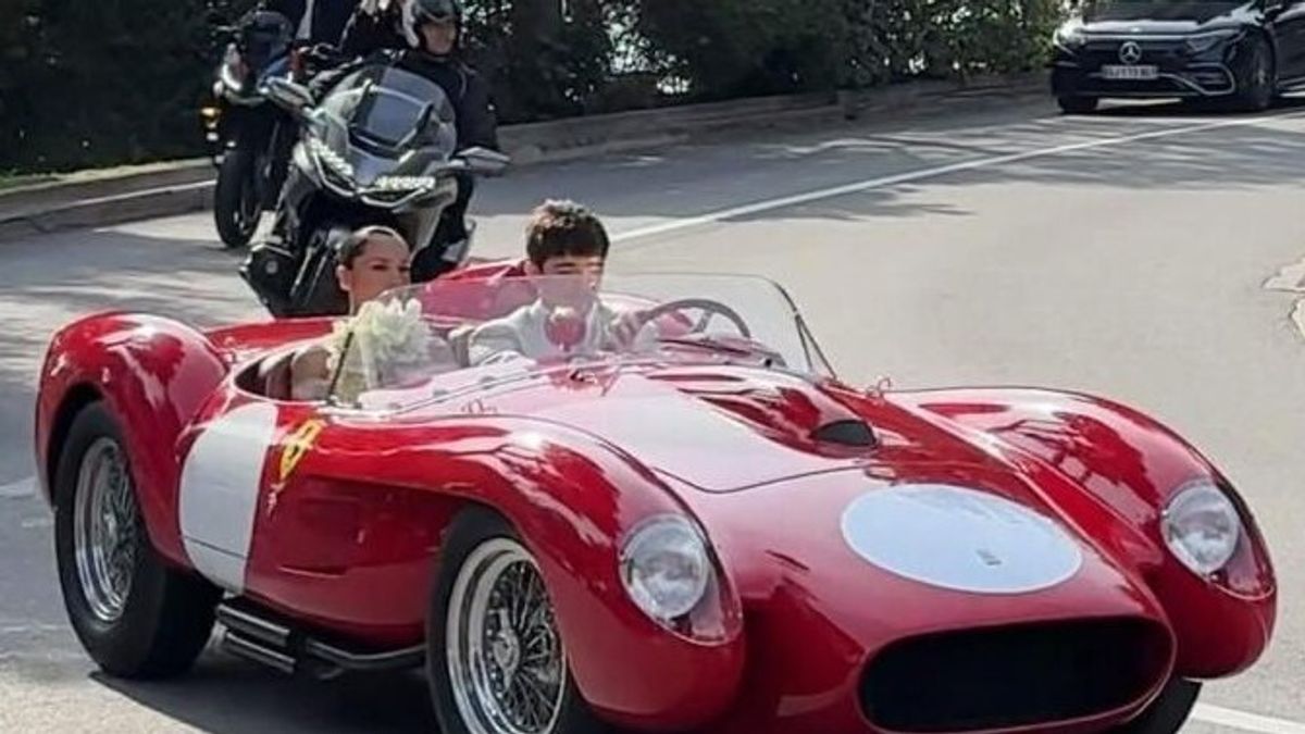 Charles Leclerc si è sposato con Alexandra nel Principato