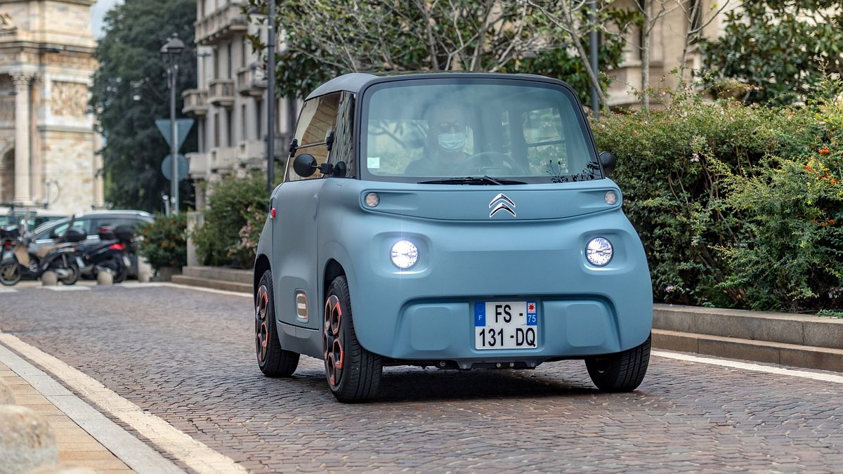 Citroen Ami, super compatta e super accessibile - Tgcom24