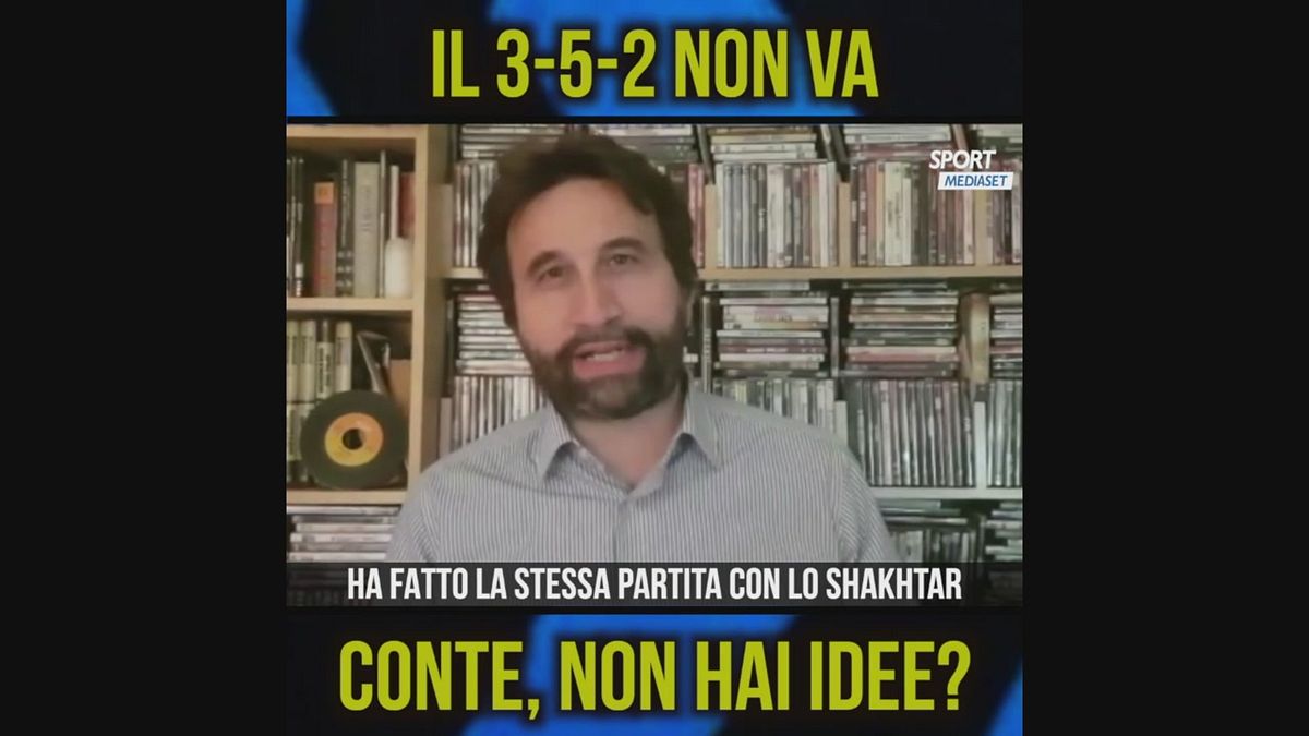 De Carlo: "Conte, il 3-5-2 non va" - SportMediaset