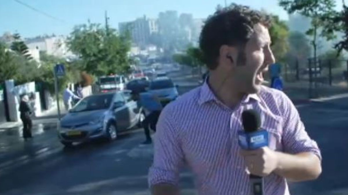 Israele, proiettili di gomma sulla troupe dell'inviato News Mediaset ...