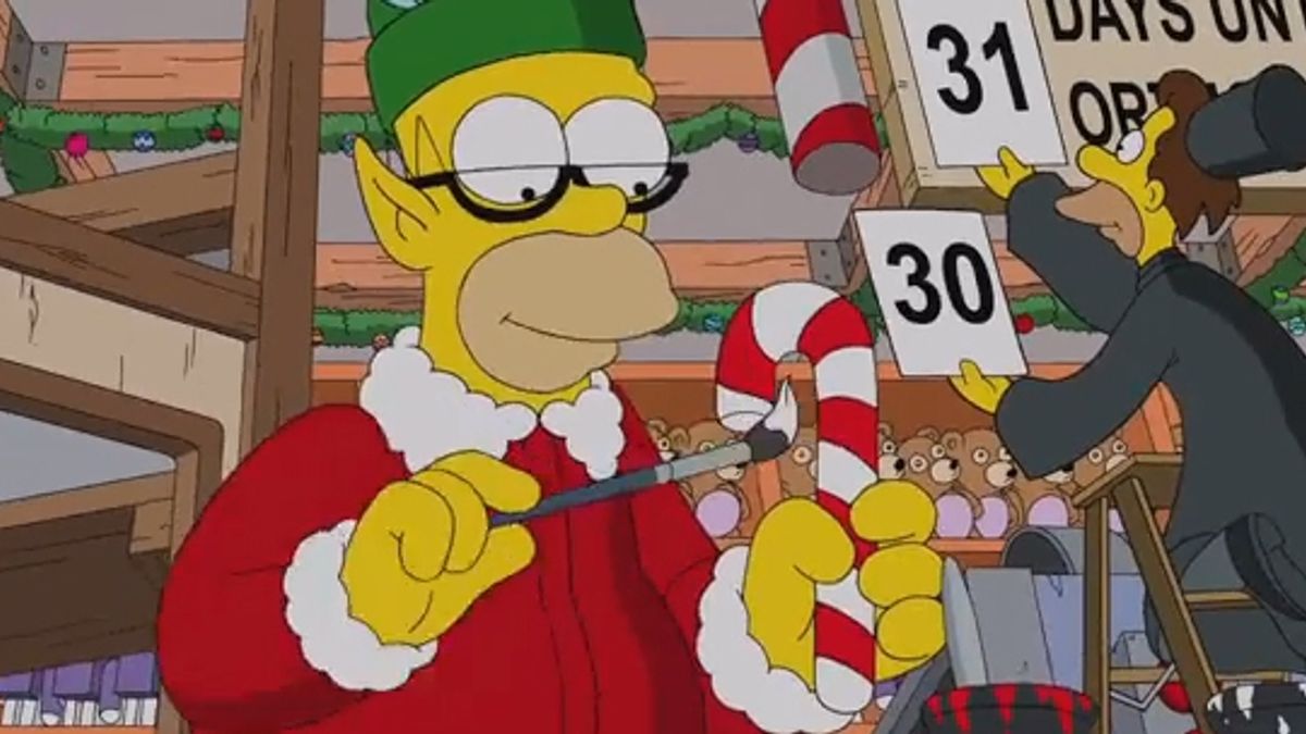 I Simpson di Natale si presentano in versione “Frozen” - Tgcom24