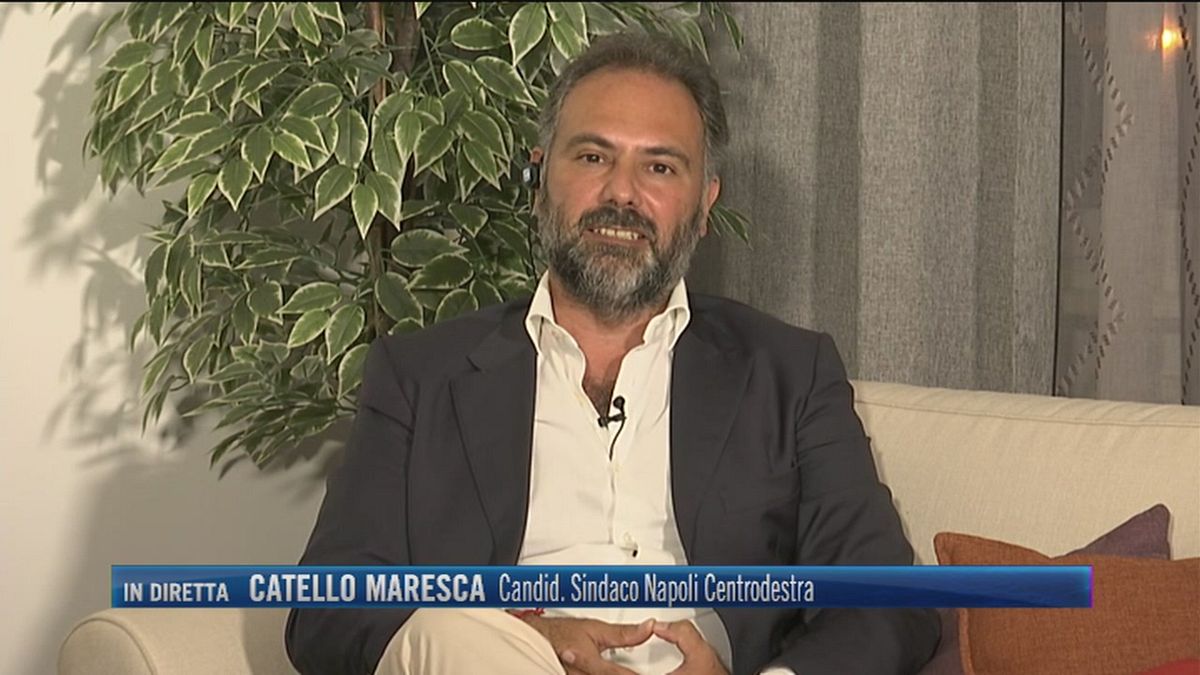 Napoli, Catello Maresca: "Rinascita culturale per la città" - Tgcom24