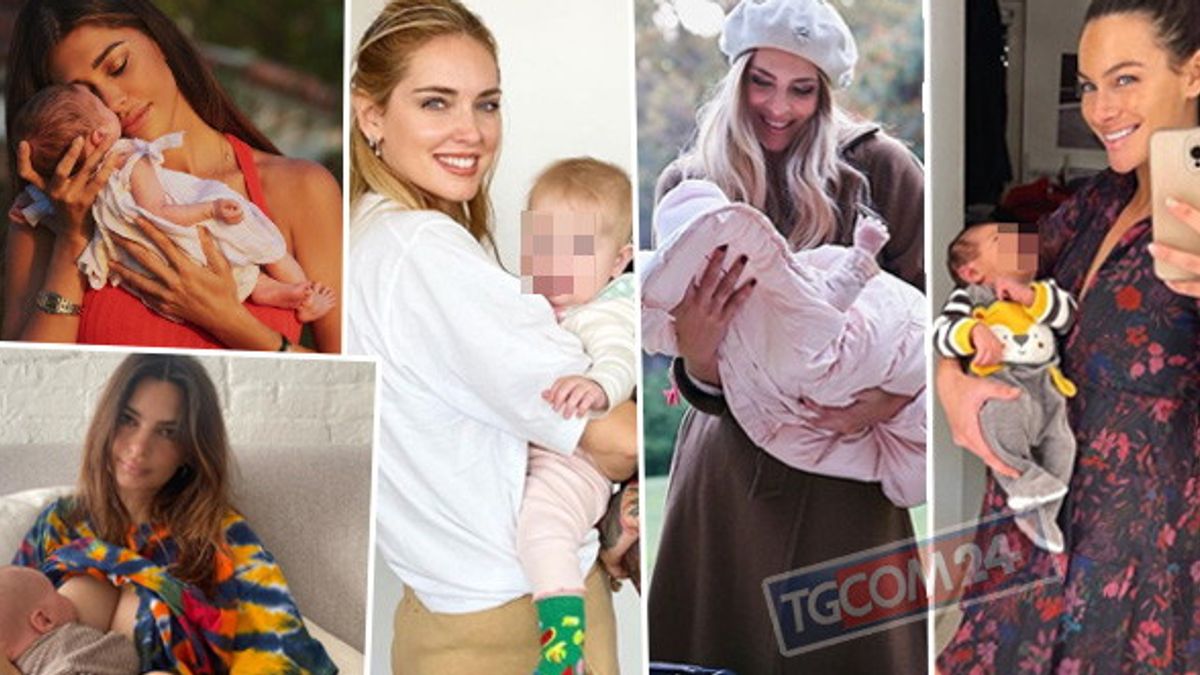 Le famiglie vip si allargano, ecco tutti i baby vip del 2021 - Tgcom24