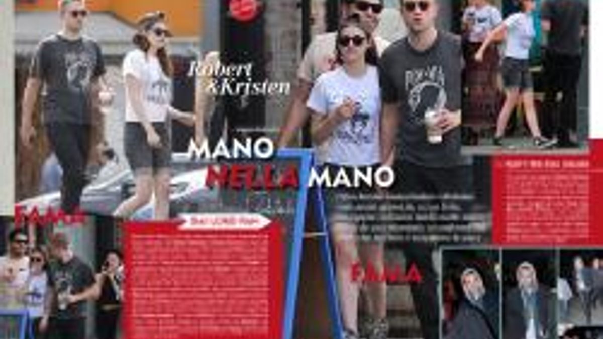 Kristen e Robert mano nella mano - Tgcom24