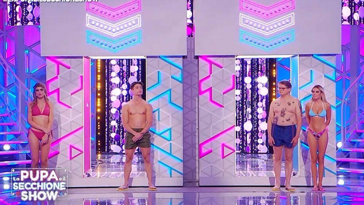 "La Pupa e il Secchione Show", gli eliminati della quarta puntata sono Nicole Di Mario e Ivan ...