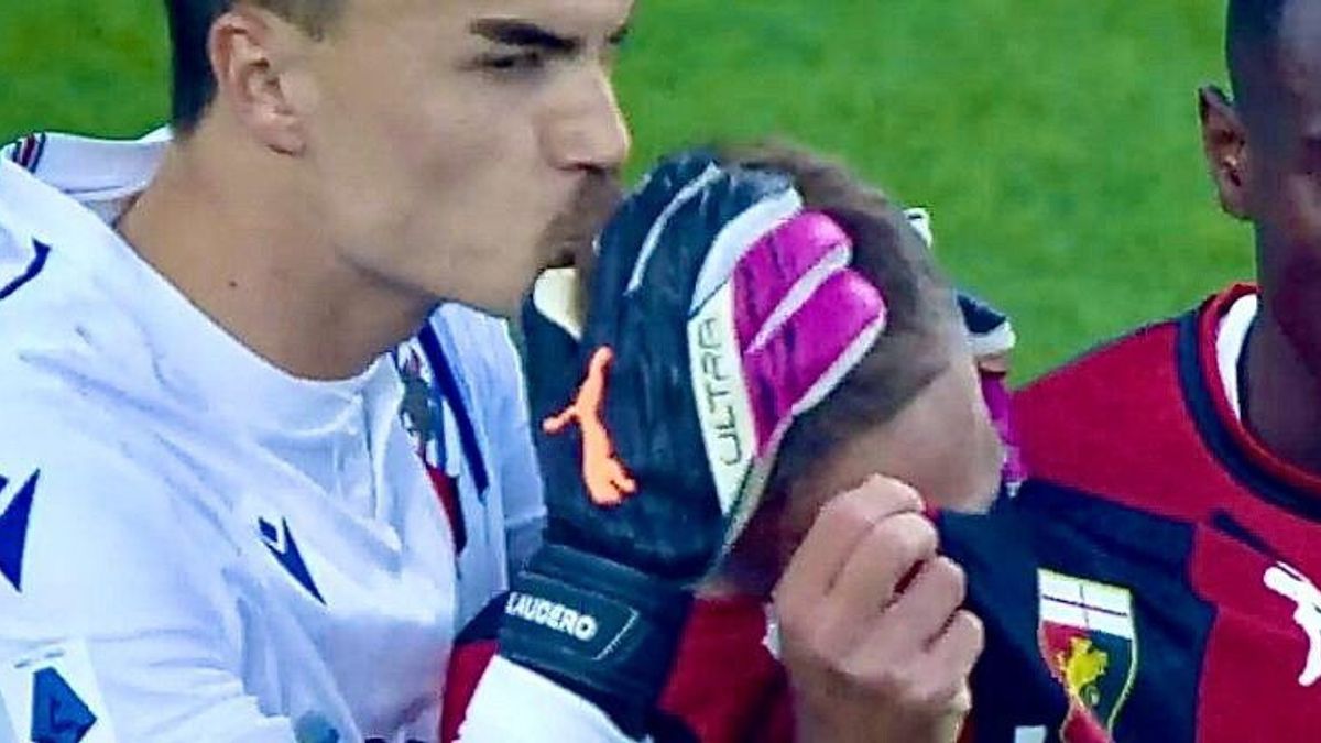 Samp-Genoa, Audero consola Criscito dopo il rigore sbagliato ...