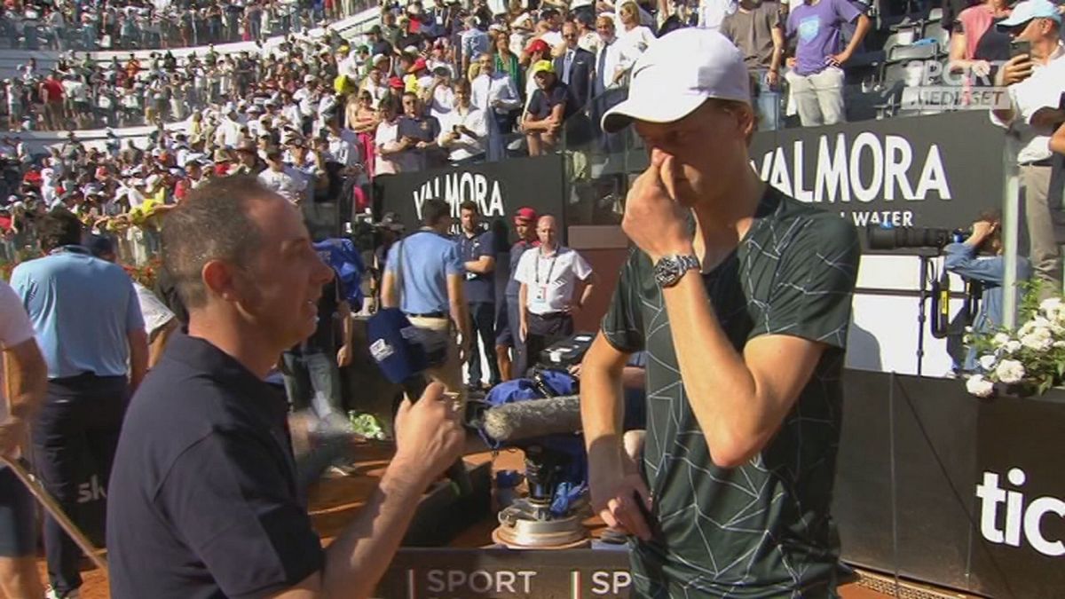 Sinner: "Felice, vediamo come va domani" - Sportmediaset