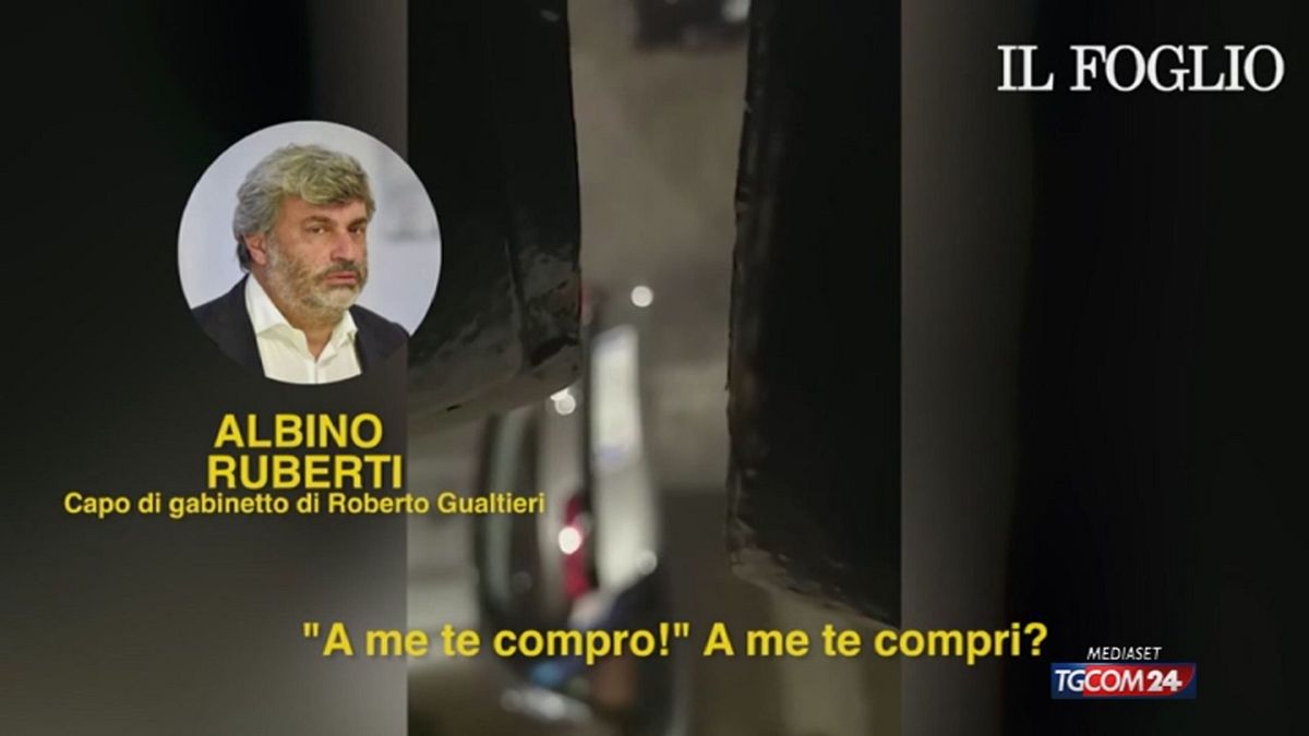 Roma, Caso Ruberti (Pd): ecco il video shock - Tgcom24