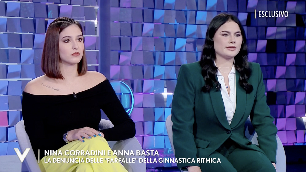 Ritmica, le ex ginnaste Nina Corradini e Anna Basta: "Non mangiavamo ...