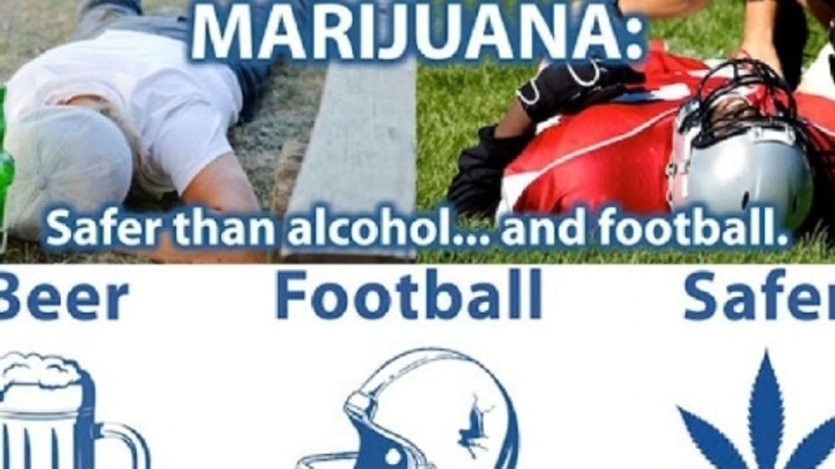 La marijuana al Super Bowl, "E' più sicura del football" - Tgcom24