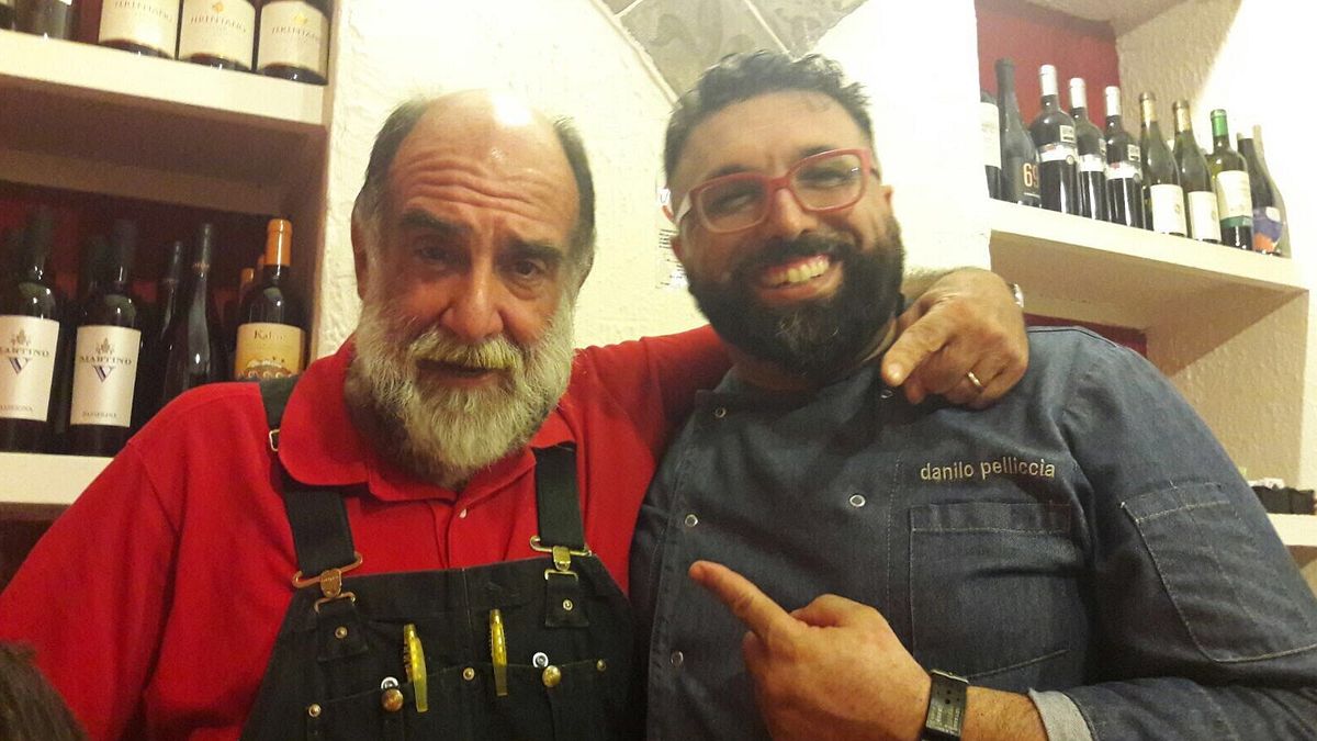 Giorgione e chef Danilo Pelliccia, due romani in Brianza