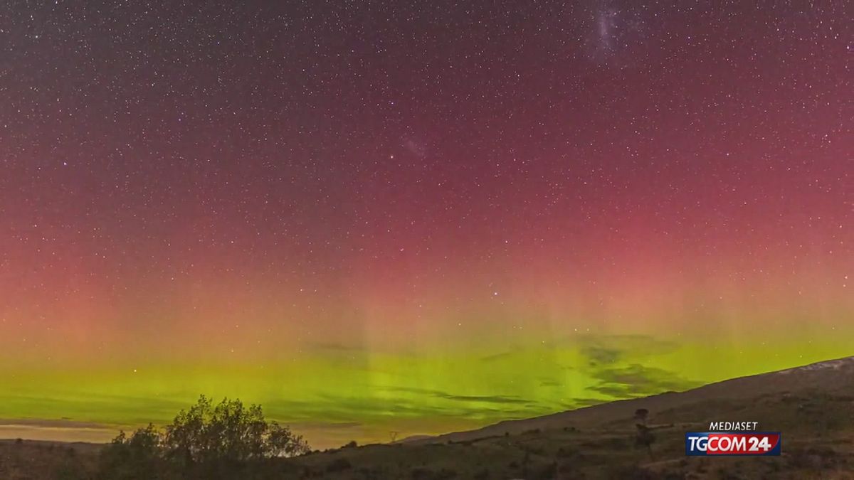 Aurora australe: uno spettacolo della natura