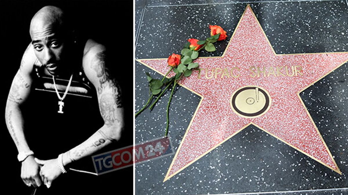 Tupac Shakur, una stella postuma sulla Walk of Fame