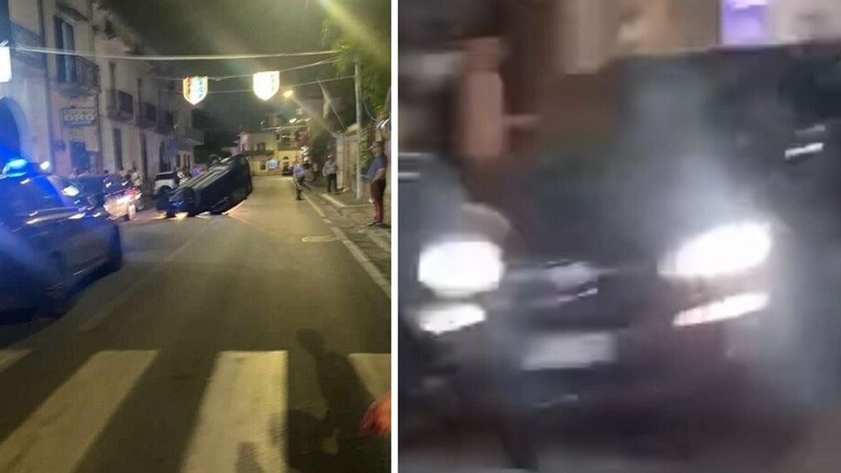 Nola (Napoli), notte terrore: litiga fidanzata e investe ragazzi