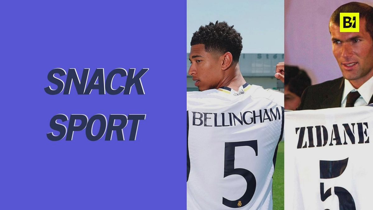 Real Madrid, a Jude Bellingham la maglia che fu di Zidane - SportMediaset