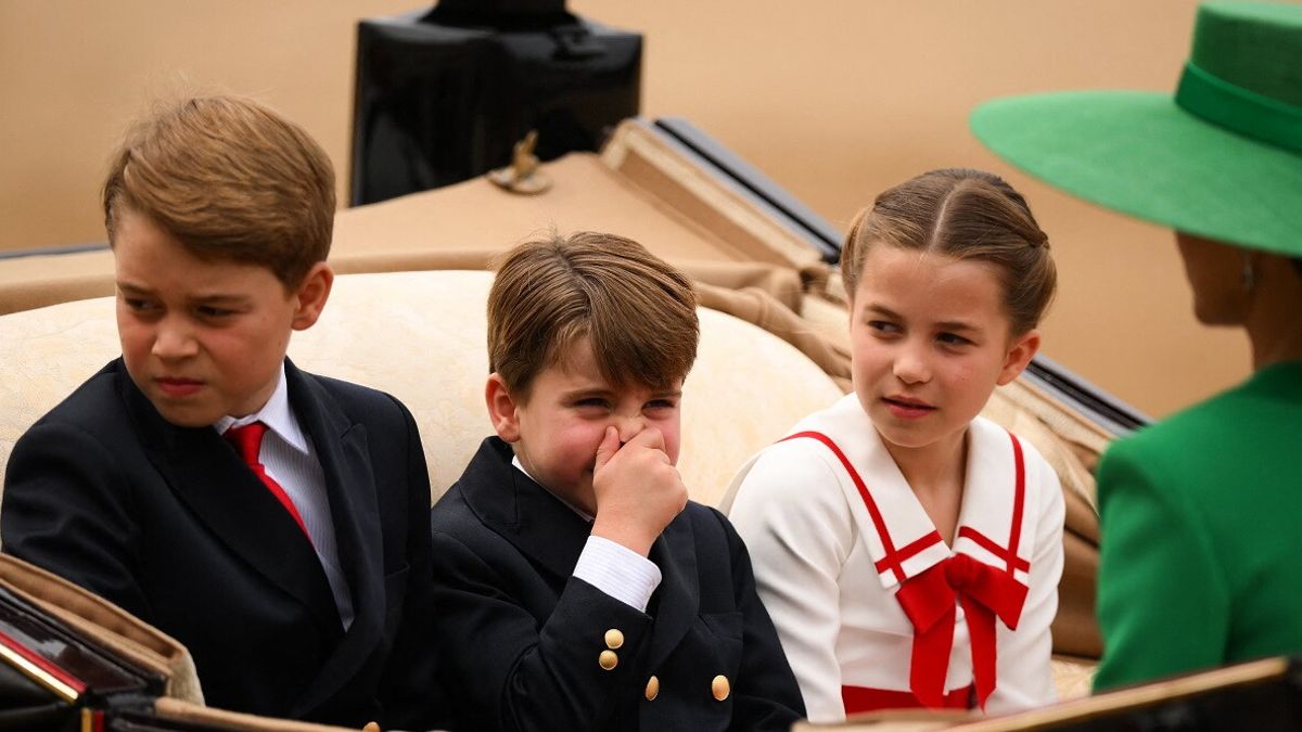 Trooping the Colour, principino Louis e giallo della... puzzetta